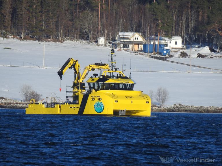 FDA FINN, Fishing Support Vessel - Schiffsdaten und aktuelle Position ...