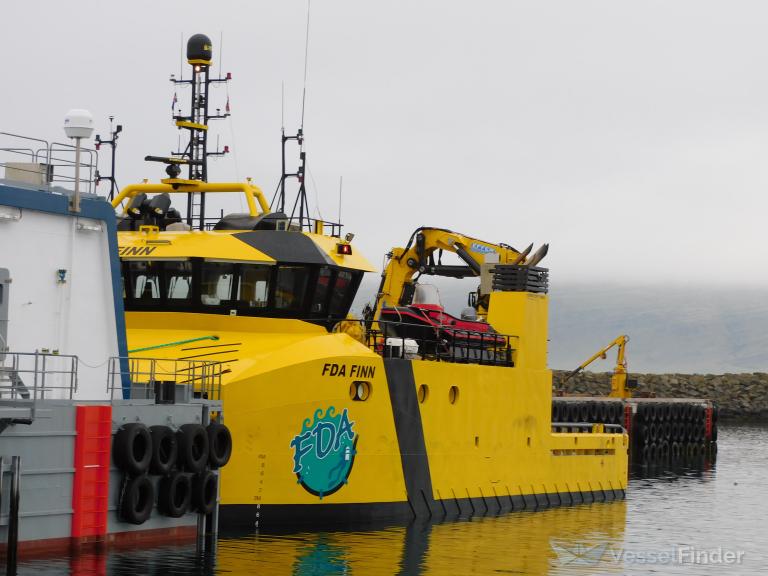 FDA FINN, Fishing Support Vessel - Details and current position - IMO ...