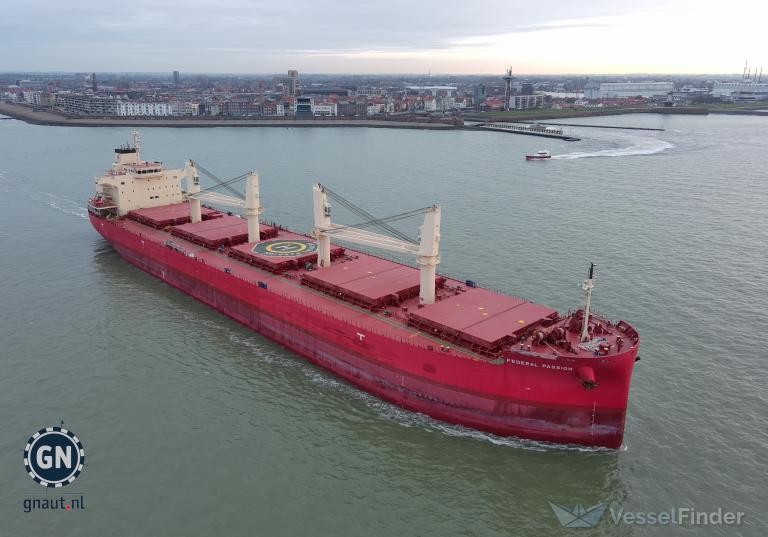 FEDERAL PASSION, Bulk Carrier - Details and current position - IMO ...