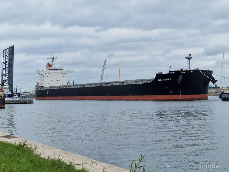 GCL HAZIRA, Bulk Carrier - Details and current position - IMO 9926726 ...