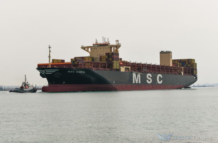 MSC DARIA, Container Ship - Details and current position - IMO 9927287 ...
