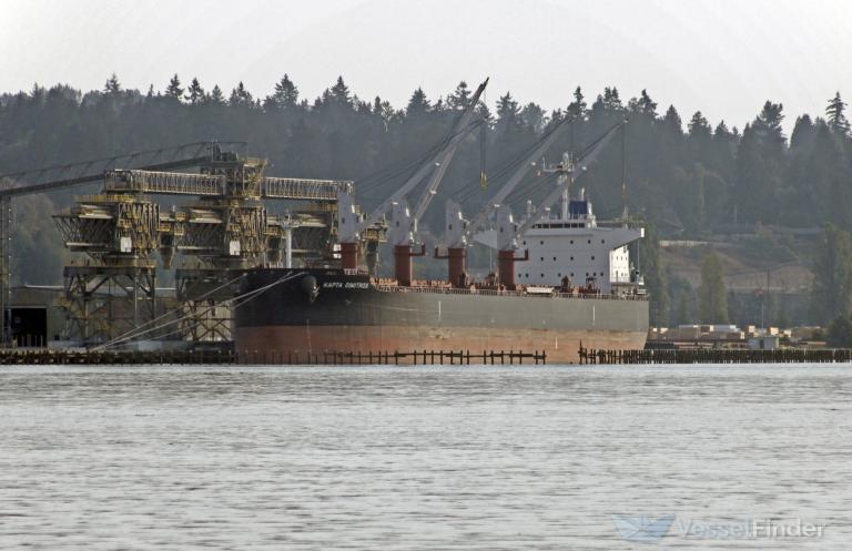 KAPTA DIMITROS, Bulk Carrier - Detalles del buque y posición actual ...
