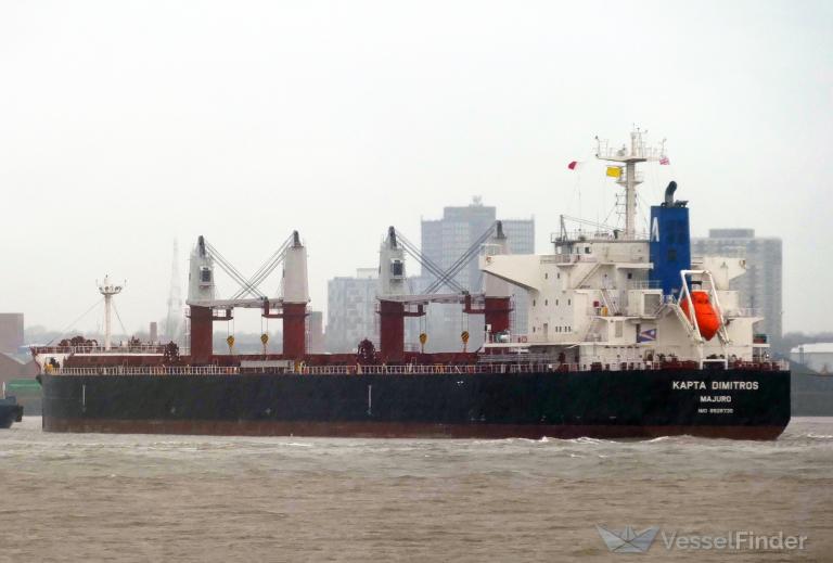 KAPTA DIMITROS, Bulk Carrier - Details and current position - IMO ...