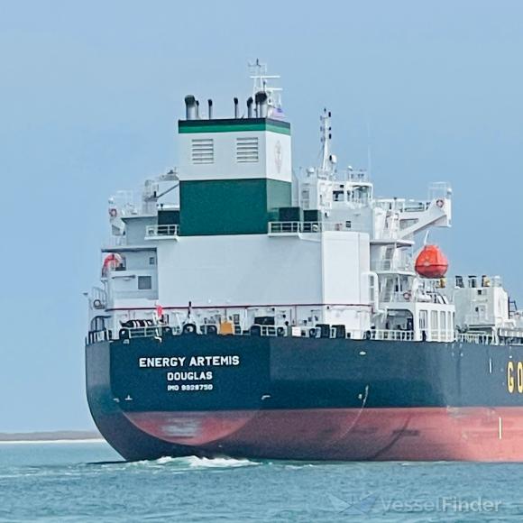 ENERGY ARTEMIS, Chemical/Oil Products Tanker - Scheepsdetails en ...