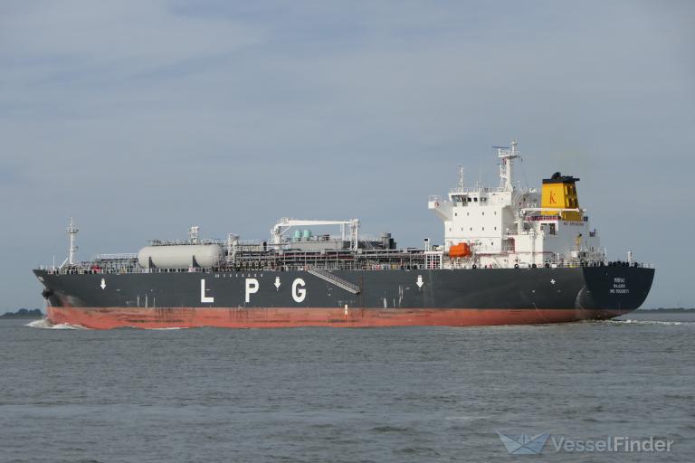 MIRAI, LPG Tanker - Details and current position - IMO 9929871 ...