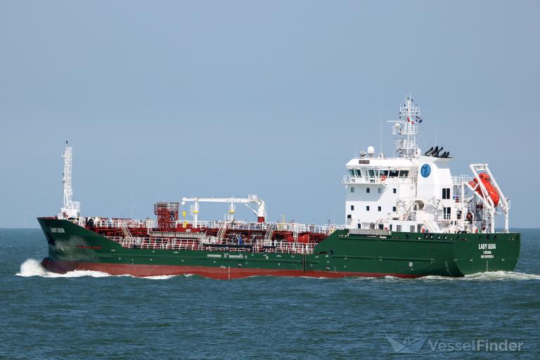 LADY GUIA, Chemical/Oil Products Tanker - Details and current position ...