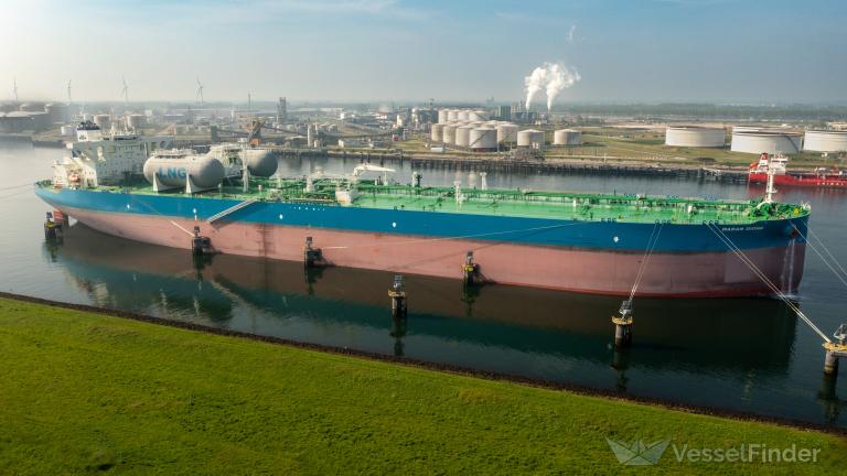 MARAN DIONE, Crude Oil Tanker - Details and current position - IMO ...