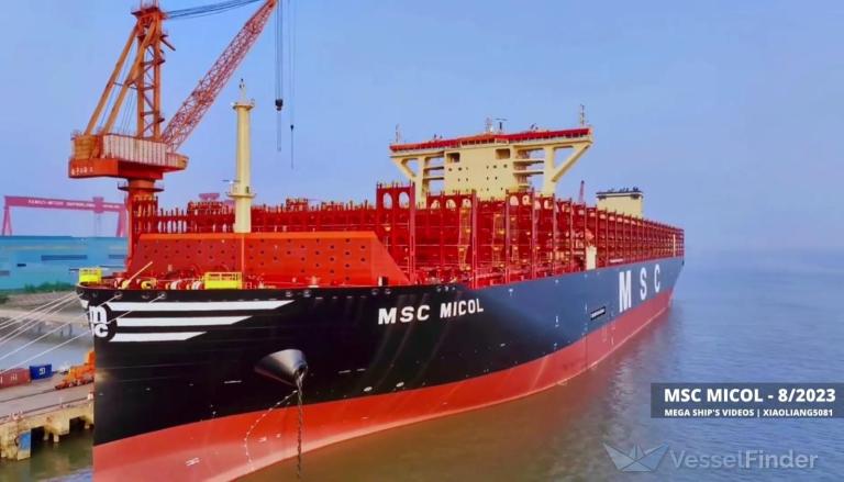 MSC MICOL, Container Ship - Details and current position - IMO 9931290 ...