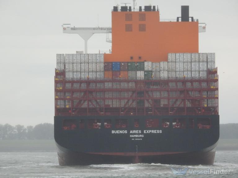 BUENOS AIRES EXPRESS, Container Ship - Details and current position ...