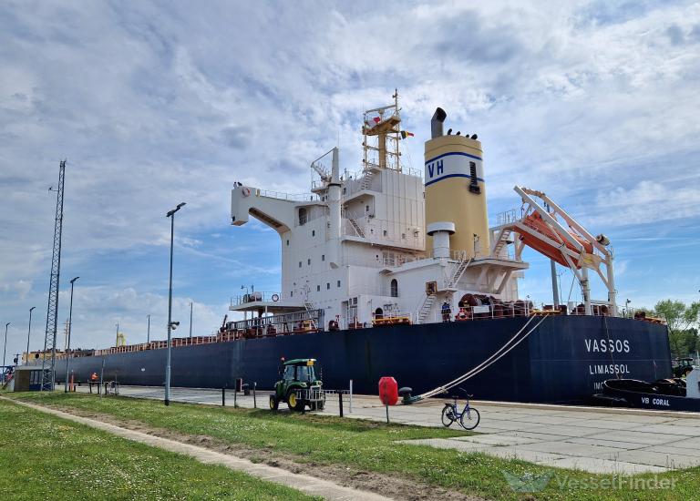 VASSOS, Bulk Carrier - Details and current position - IMO 9933183 ...