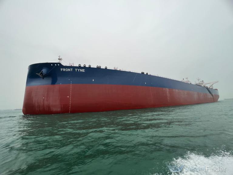 FRONT TYNE, Crude Oil Tanker - Details and current position - IMO ...