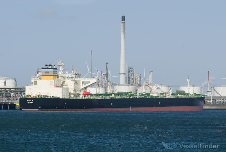 POPI P, Crude Oil Tanker - Details and current position - IMO 9934319 ...