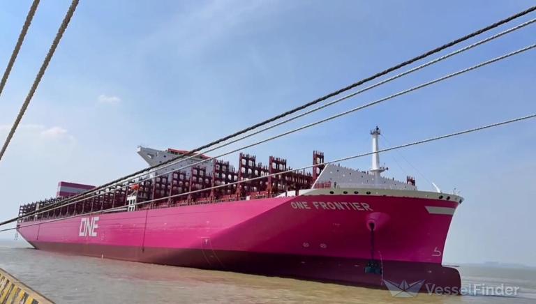 ONE FRONTIER, Container Ship - Detalles del buque y posición actual ...