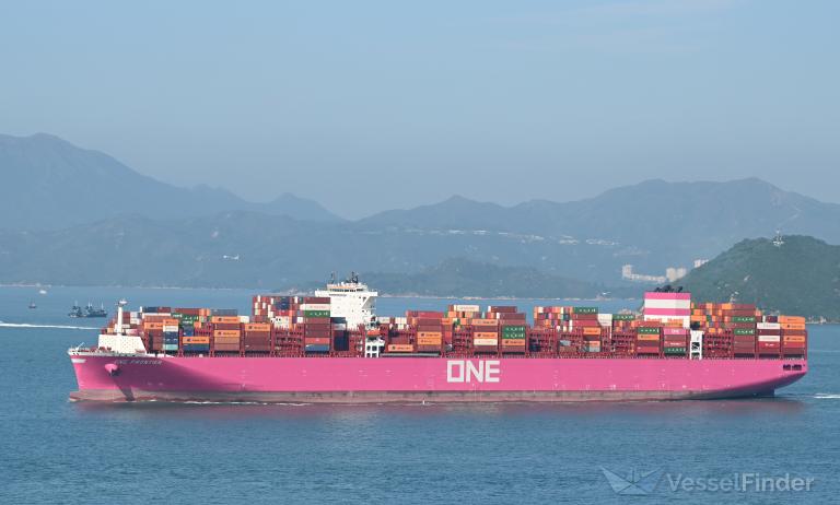 ONE FRONTIER, Container Ship - Details and current position - IMO ...