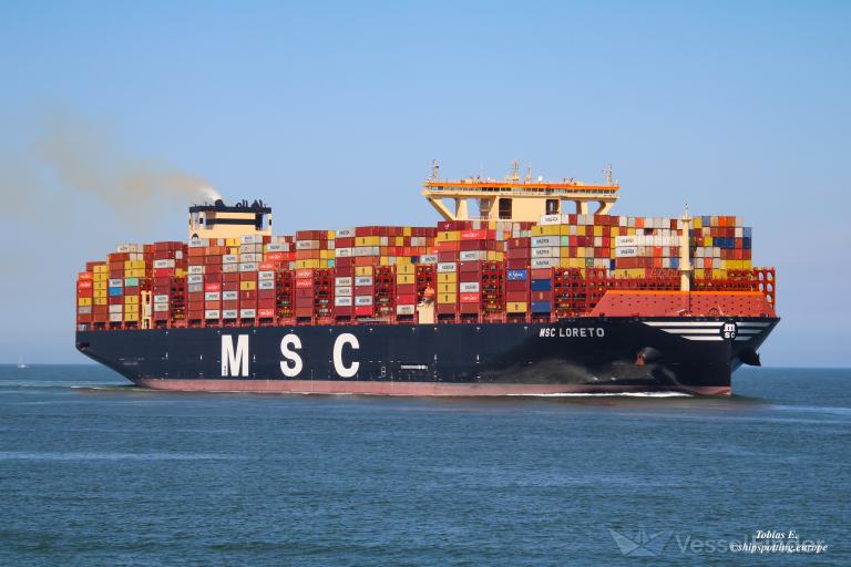 MSC LORETO, Container Ship - Details and current position - IMO 9934735 ...
