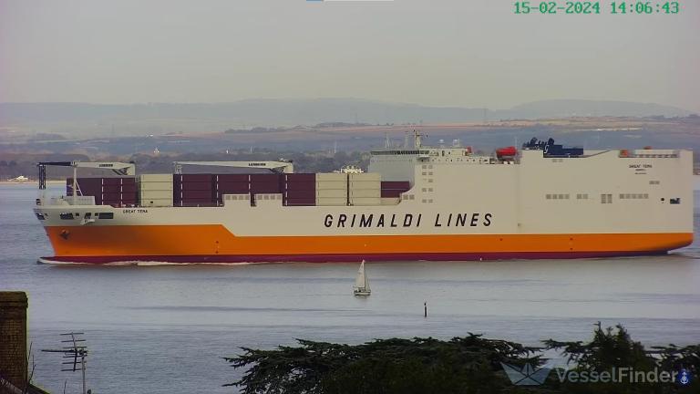 GREAT TEMA, Container Ship - Dettagli della nave e posizione attuale ...
