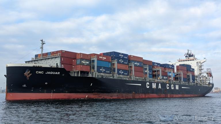 CNC JAGUAR, Container Ship - Details and current position - IMO 9936185 ...