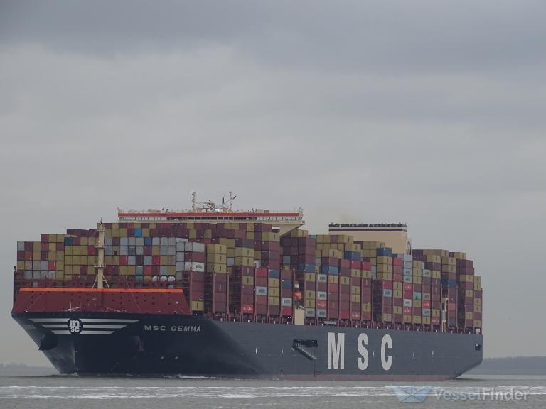 MSC GEMMA, Container Ship - Details and current position - IMO 9936616 ...