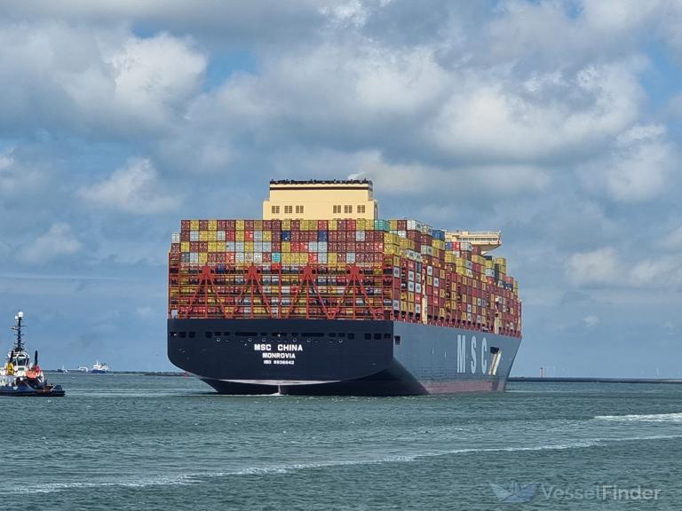 MSC CHINA photo, Container Ship - Taken on Jul 14, 2024 - VesselFinder