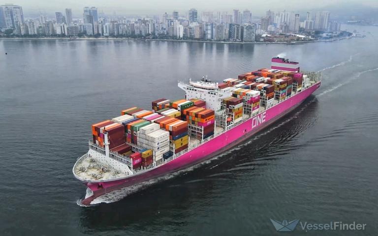 ONE AMAZON, Container Ship - Details and current position - IMO 9937323 ...