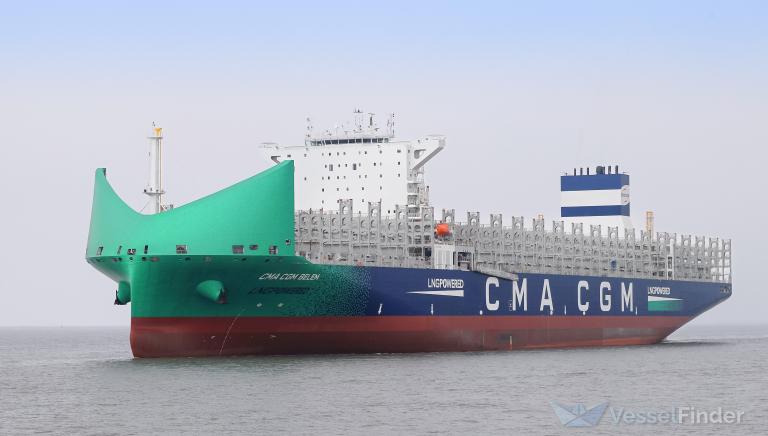 CMA CGM BELEM, Container Ship - Details and current position - IMO ...