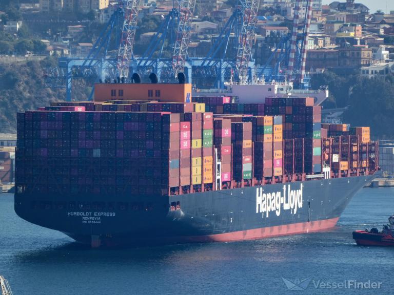 HUMBOLDT EXPRESS, Container Ship - Detalles del buque y posición actual ...