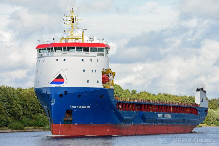 ECO TREASURE, General Cargo Ship - Details and current position - IMO ...