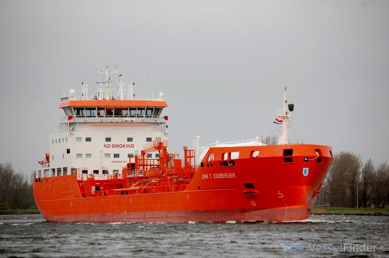 JOHN T. ESSBERGER, Chemical/Oil Products Tanker - Details and current ...
