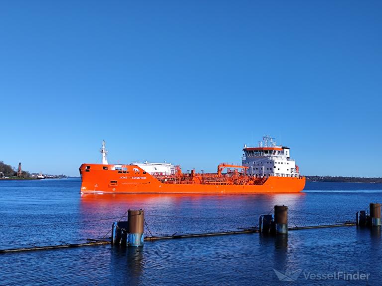 JOHN T. ESSBERGER, Chemical/Oil Products Tanker - Details and current ...