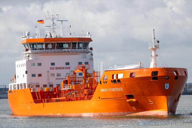 HEINRICH ESSBERGER, Chemical/Oil Products Tanker - Details and current ...