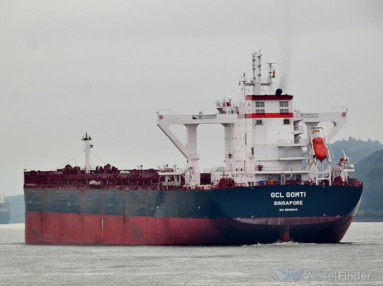 GCL GOMTI, Bulk Carrier - Details and current position - IMO 9939943 ...