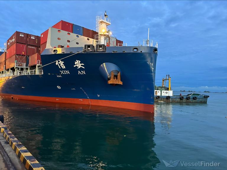 XIN AN, Container Ship - Details and current position - IMO 9941104 ...