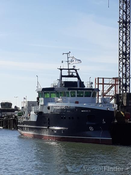 PRS.INGRID ALEXANDRA, Research Vessel - Detalles del buque y posición ...