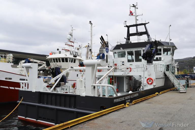 PRS.INGRID ALEXANDRA, Research Vessel - Details and current position ...