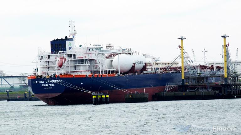 HAFNIA LANGUEDOC, Crude Oil Tanker - Details and current position - IMO ...