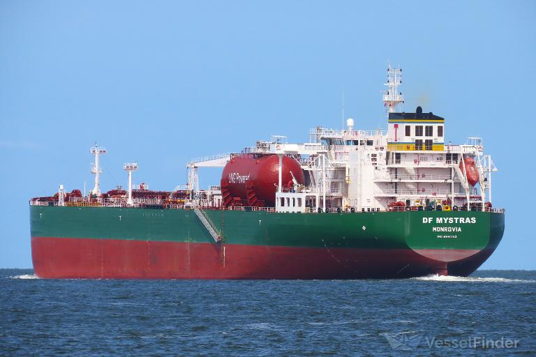 DF MYSTRAS, Crude Oil Tanker - Details and current position - IMO ...