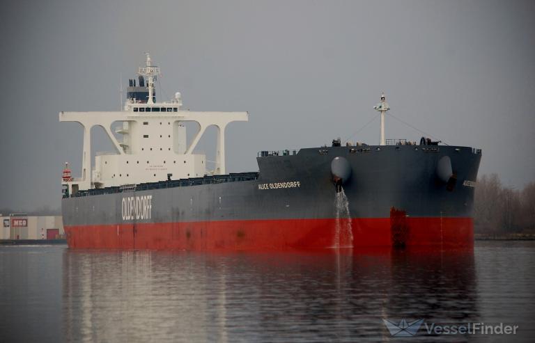 ALICE OLDENDORFF, Bulk Carrier - Details and current position - IMO ...