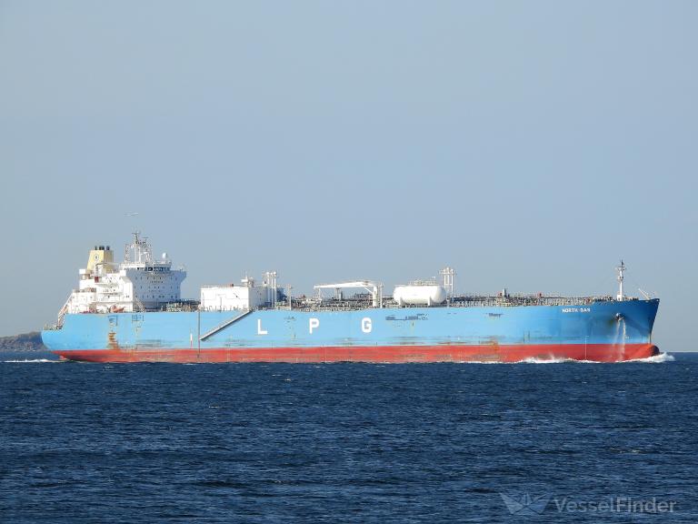 NORTH GAS, LPG Tanker - Details and current position - IMO 9943528 ...