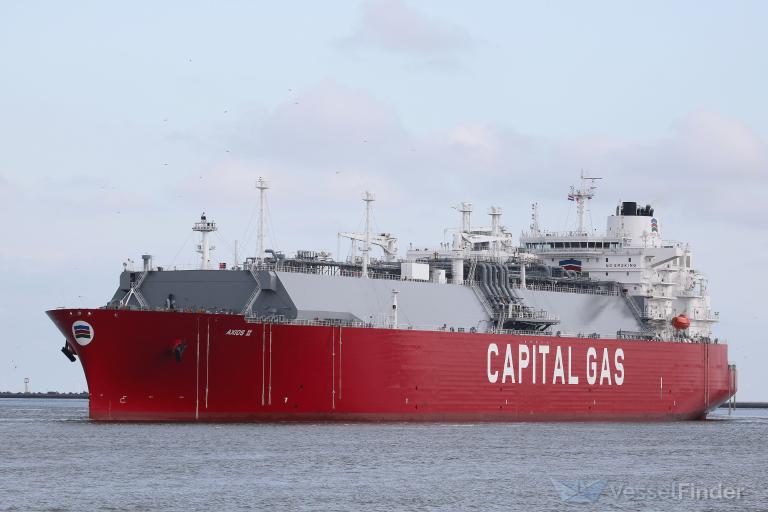 AXIOS II, LNG Tanker - Details and current position - IMO 9943853 ...