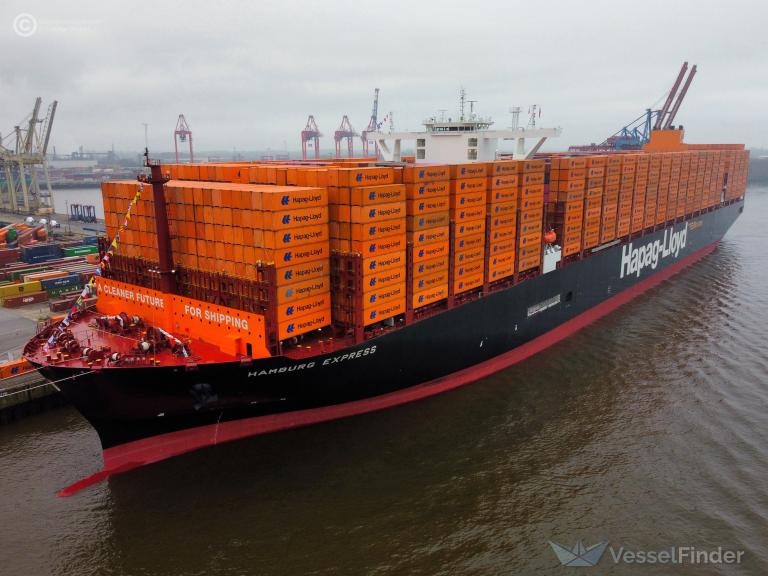 HAMBURG EXPRESS, Container Ship - Details and current position - IMO ...
