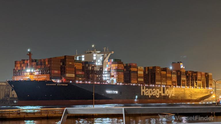 GDANSK EXPRESS, Container Ship - Details and current position - IMO ...