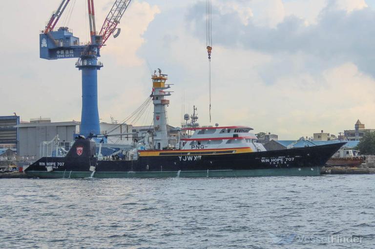 WIN HOPE 707, Fishing Vessel - Details and current position - IMO ...