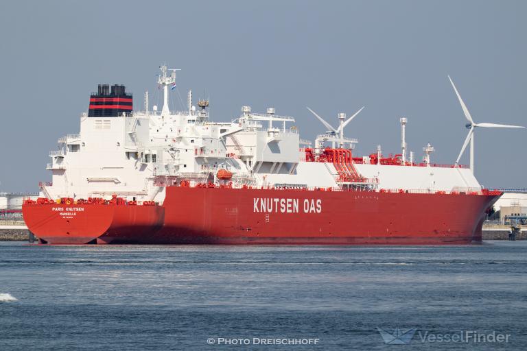 PARIS KNUTSEN, LNG Tanker - Details and current position - IMO 9946350 ...