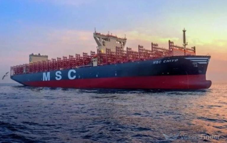 MSC CHIYO, Container Ship - Details and current position - IMO 9947110 ...