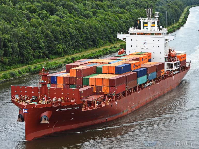 SONGA PANTHER, Container Ship - Details and current position - IMO ...