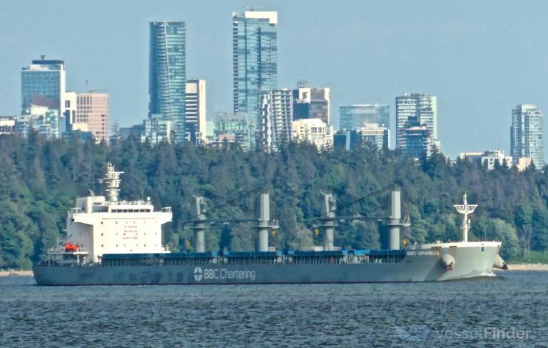 BBC URANUS, General Cargo Ship - Details and current position - IMO ...