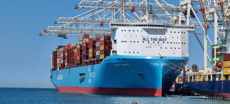 ASTRID MAERSK, Container Ship - Details and current position - IMO ...