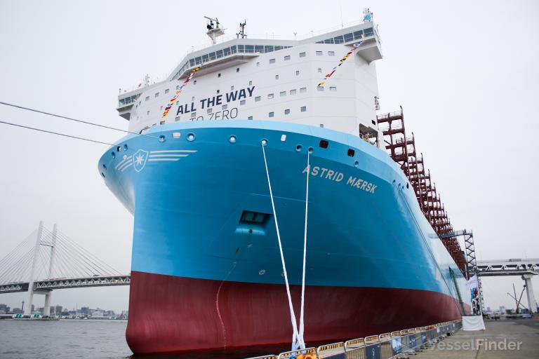 ASTRID MAERSK, Container Ship - Details and current position - IMO ...
