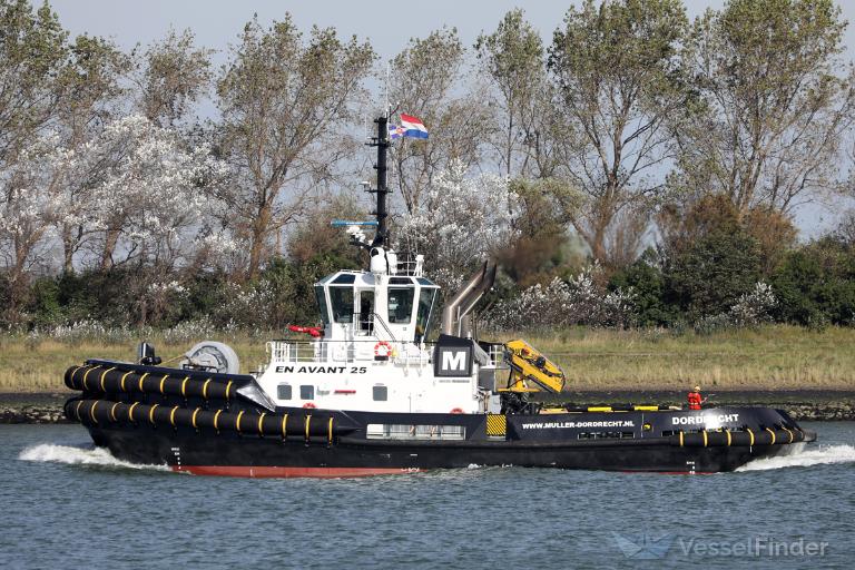 EN AVANT 25, Tug - Details and current position - IMO 9949443 - VesselFinder