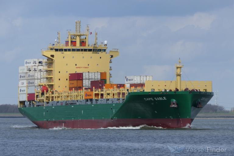 CAPE SABLE, Container Ship - Details and current position - IMO 9950131 - VesselFinder